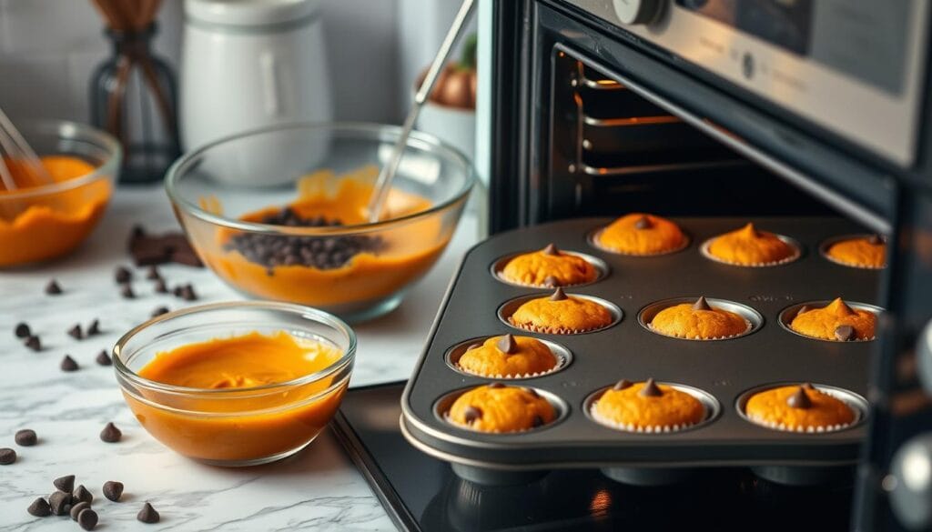 Mini Pumpkin Chocolate Chip Muffins Skinnytaste