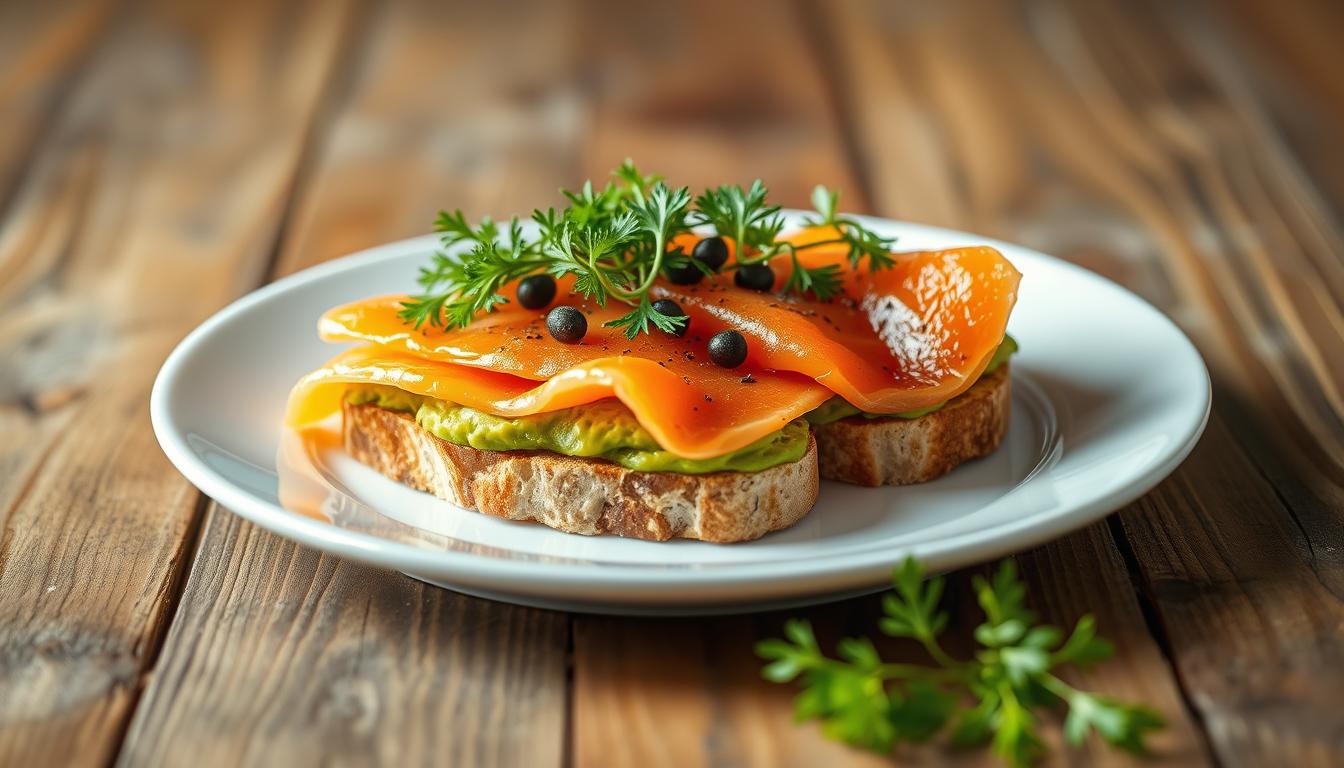Smoked Salmon and Avocado Toast Recipe | Perfect Brunch 1