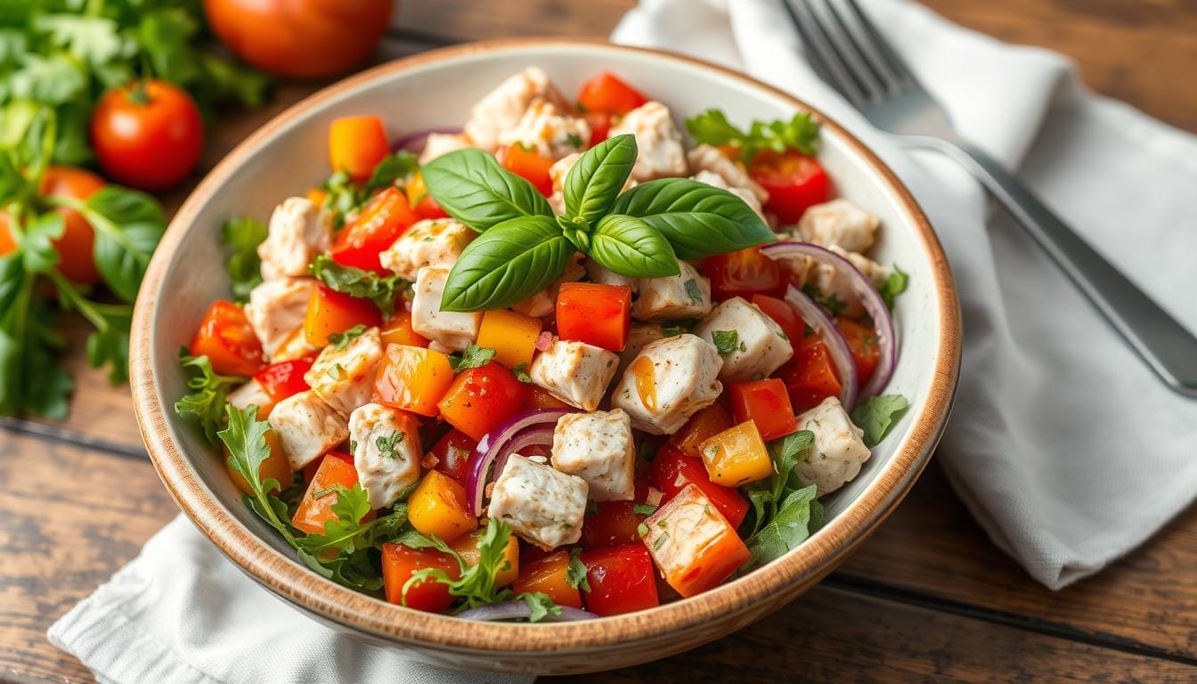 Italian Style No Mayo Tuna Salad