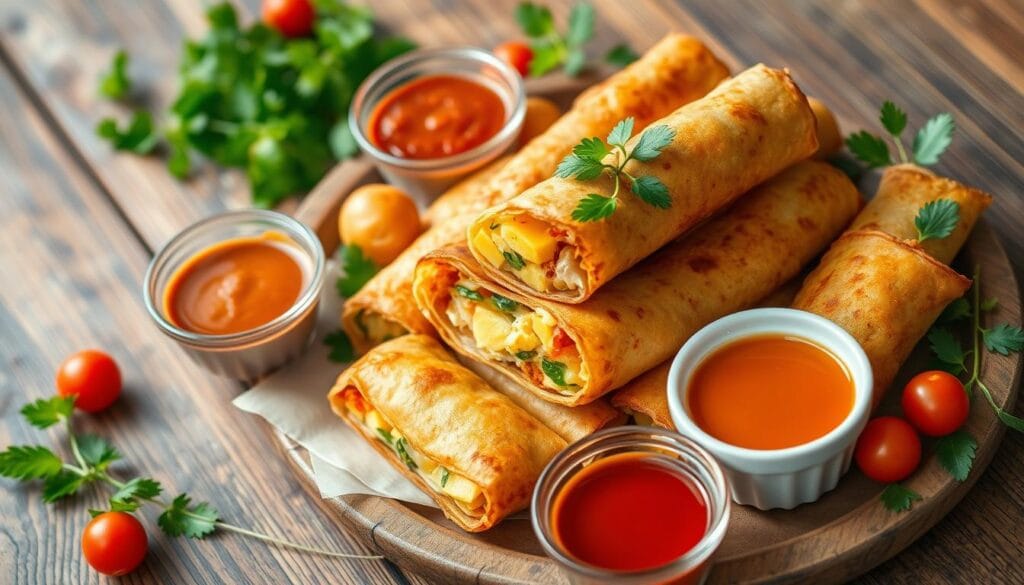 Breakfast Egg Rolls