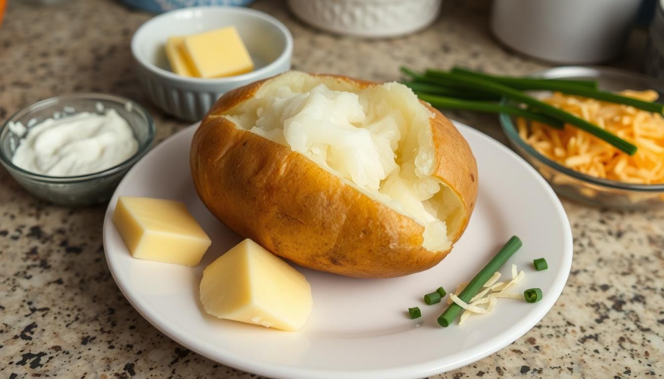 Easy Microwave Baked Potato Recipe