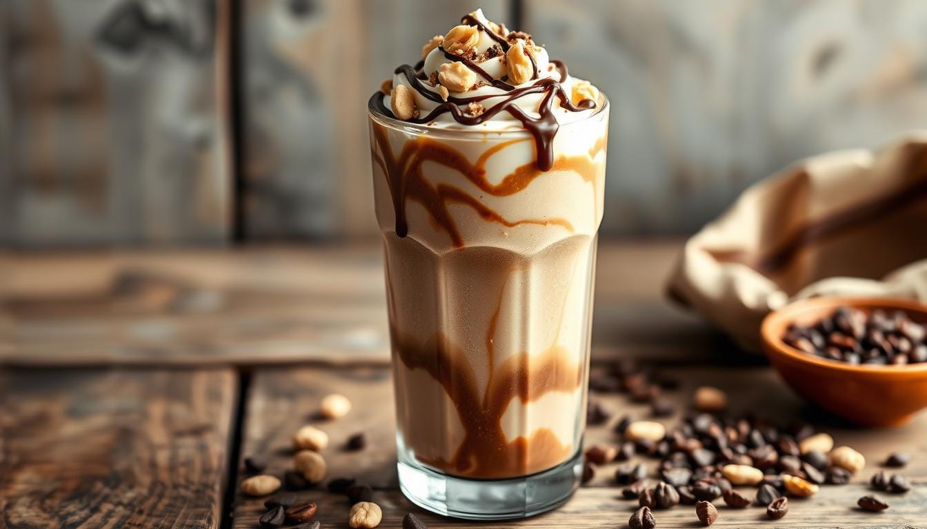 Chocolate-Peanut Butter Protein Shake