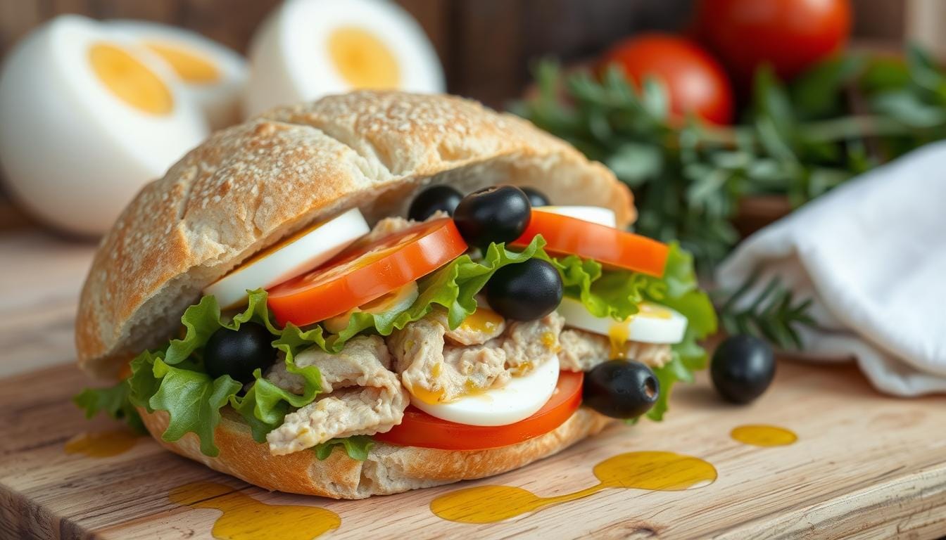 Pan Bagnat Sandwich 1