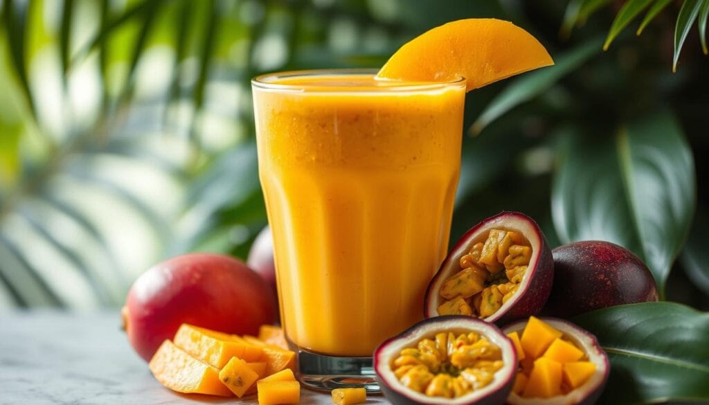 Mango-Passion Fruit Smoothie